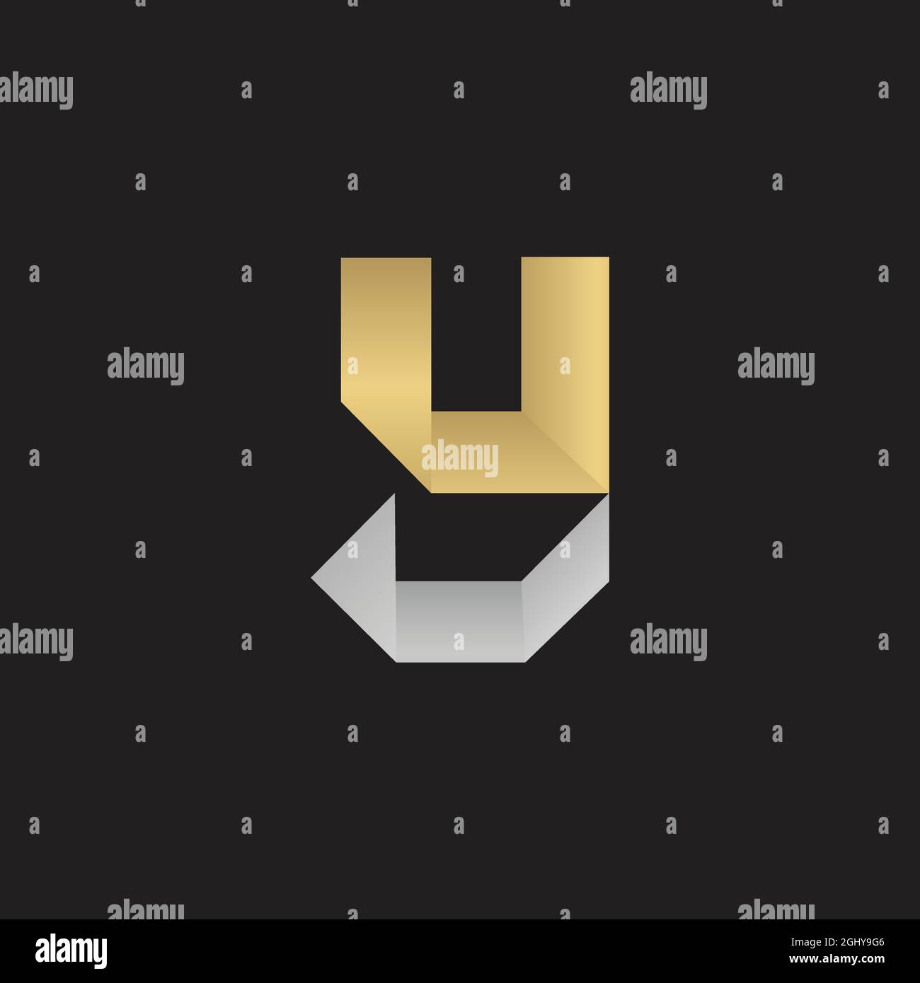 Alphabet Initials logo UY, YU, Y and U Stock Vector Image & Art - Alamy