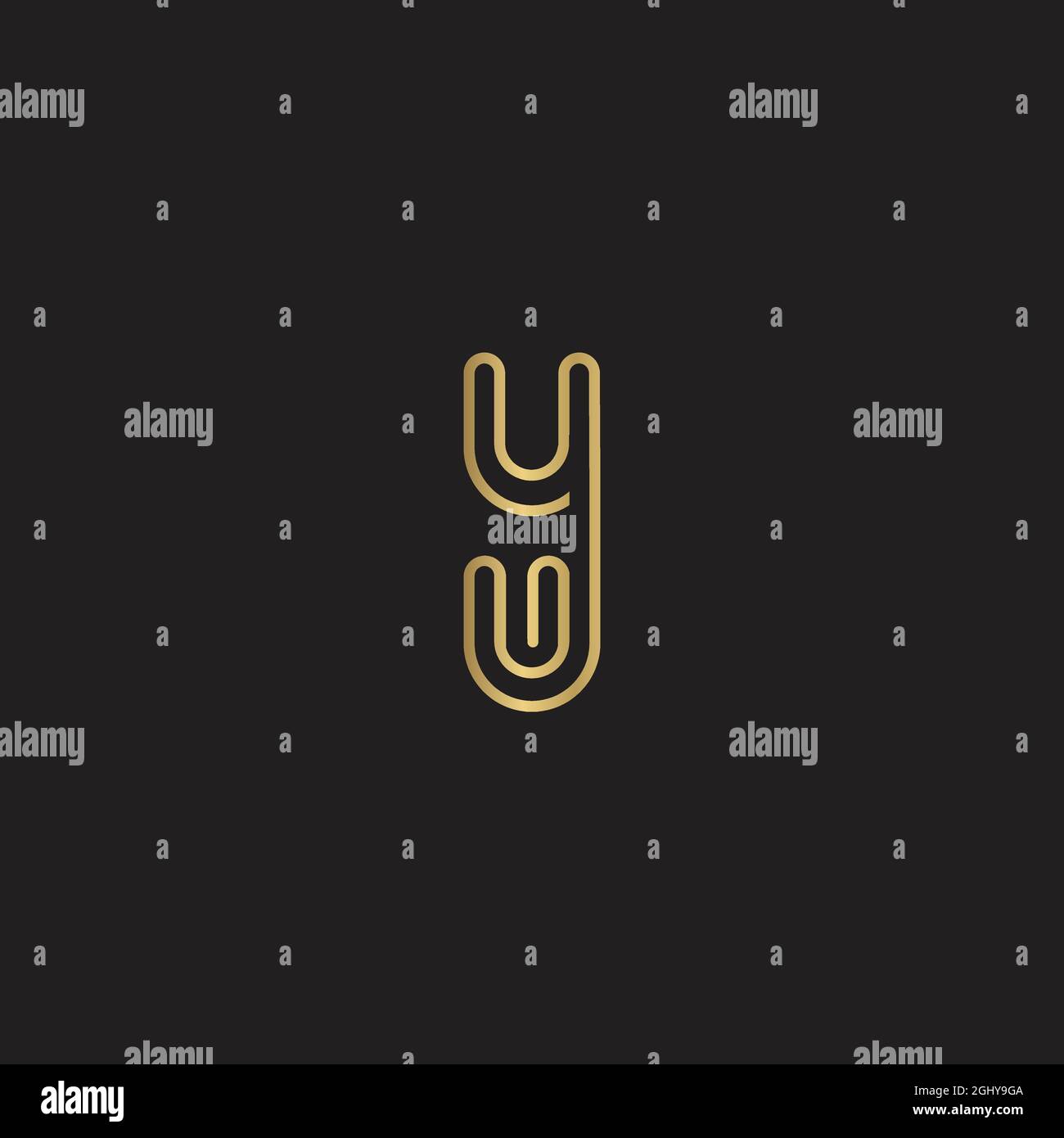 Alphabet Initials logo UY, YU, Y and U Stock Vector Image & Art - Alamy