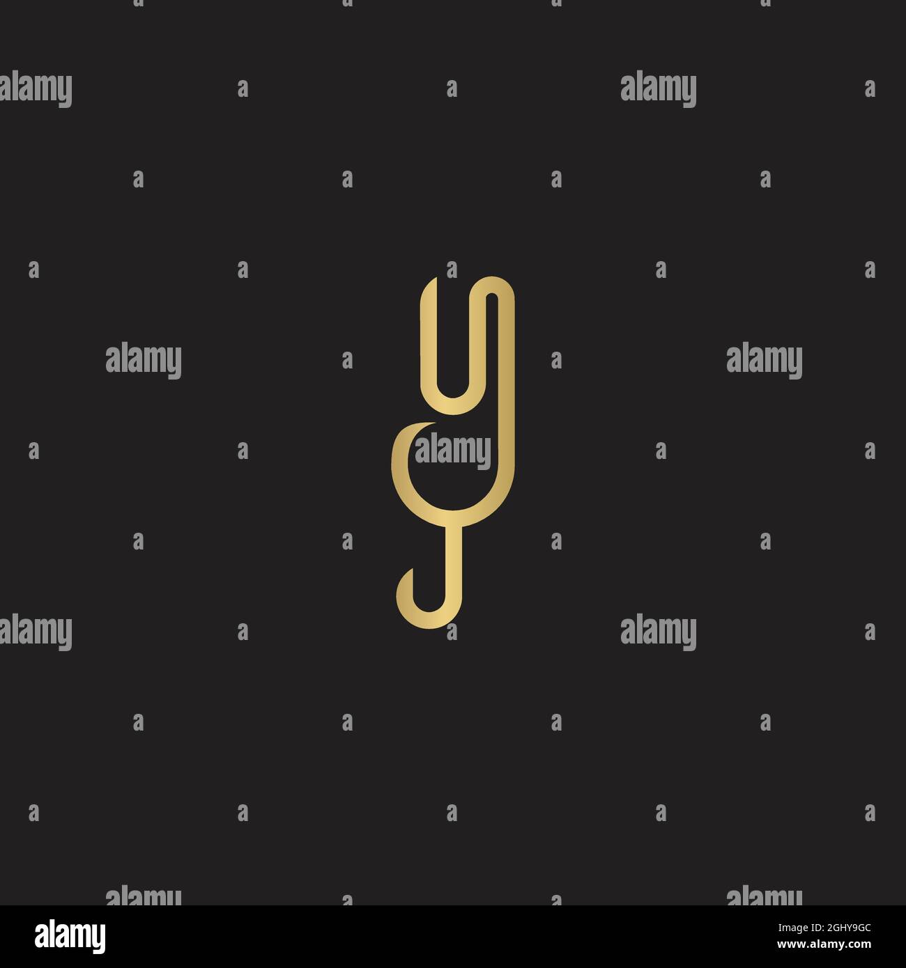 Alphabet Initials logo UY, YU, Y and U Stock Vector Image & Art - Alamy