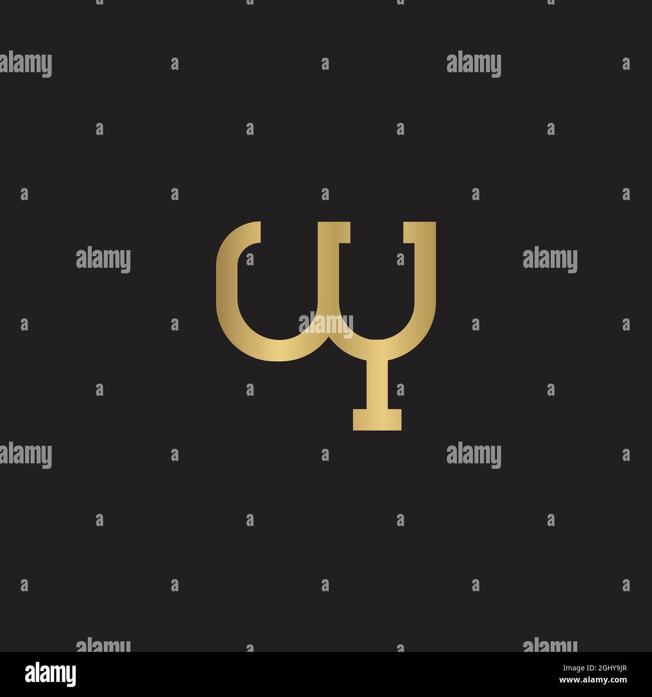 Alphabet Initials logo UY, YU, Y and U Stock Vector Image & Art - Alamy