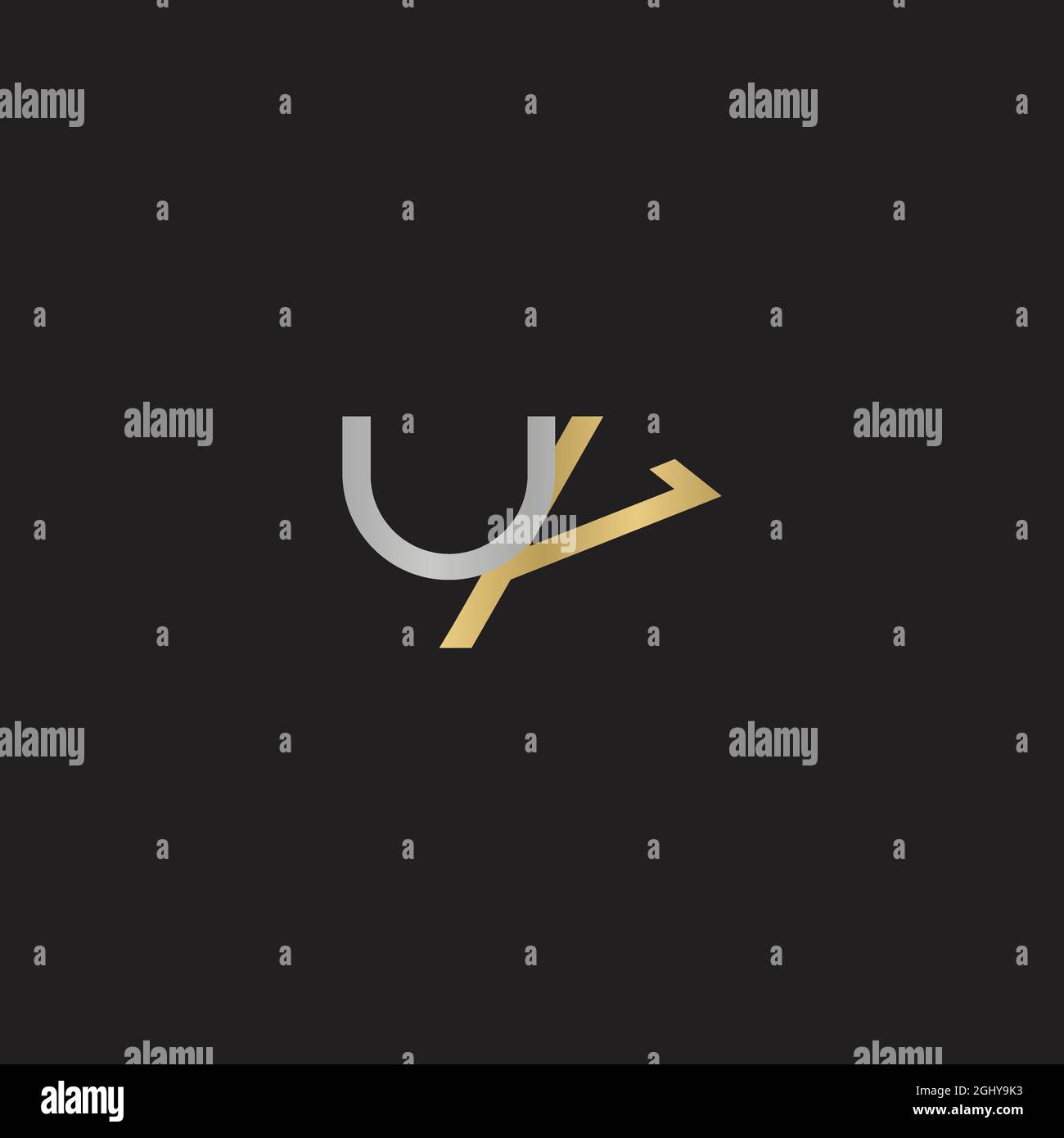 Alphabet Initials logo UY, YU, Y and U Stock Vector Image & Art - Alamy