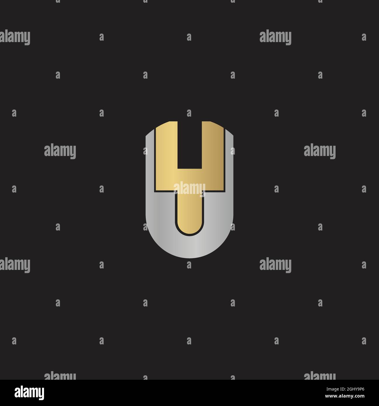 Alphabet Initials logo UY, YU, Y and U Stock Vector Image & Art - Alamy