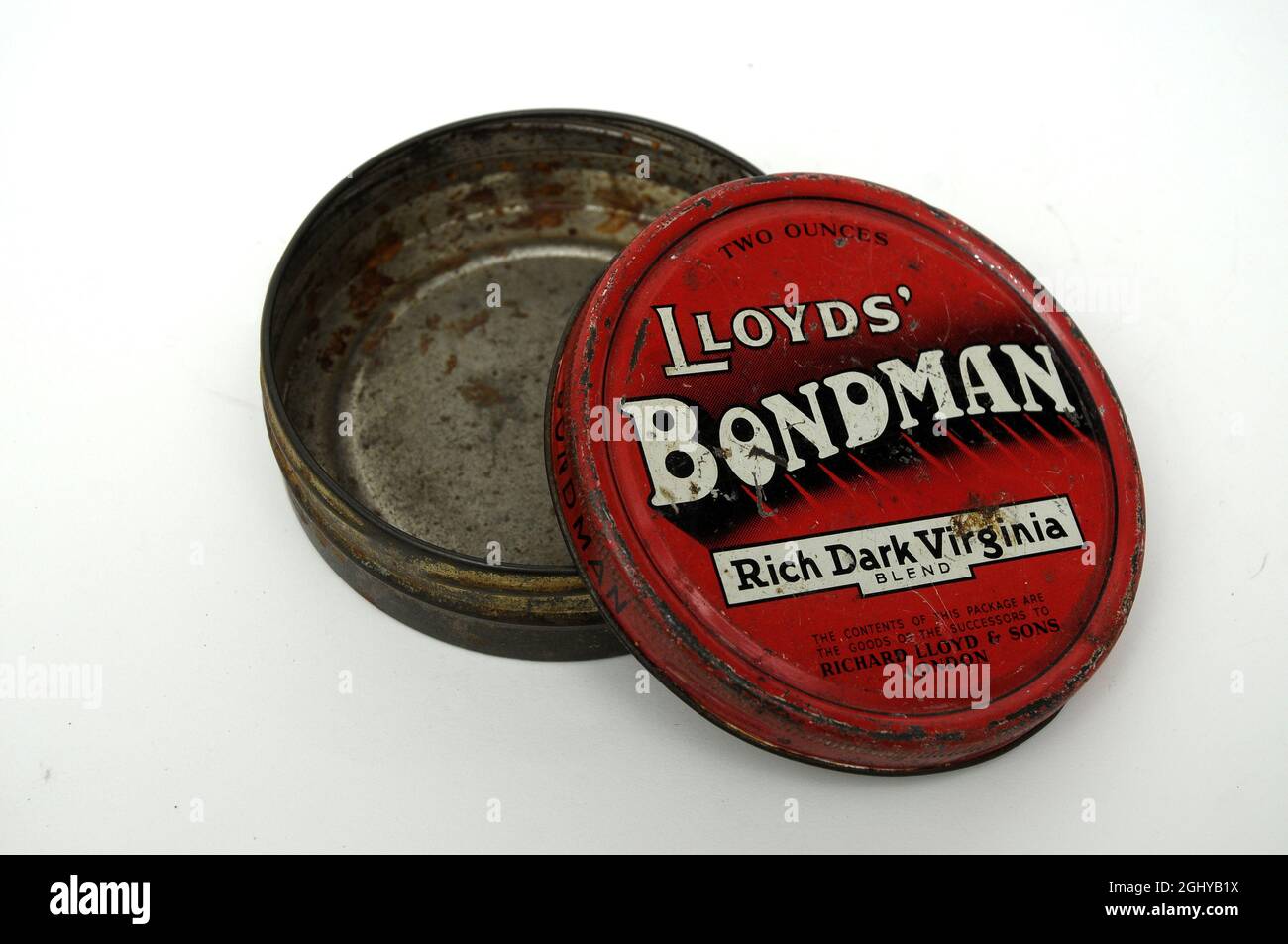 tobacco can, Lloyd’s bondman, rich dark virginia, blend, tobacco ...