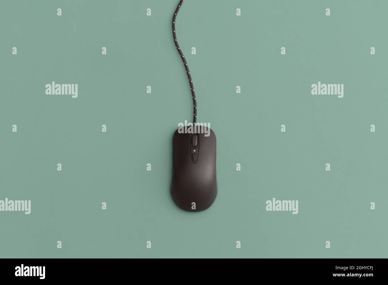 Computer mouse on color background, technology concept Stock Photo - Alamy