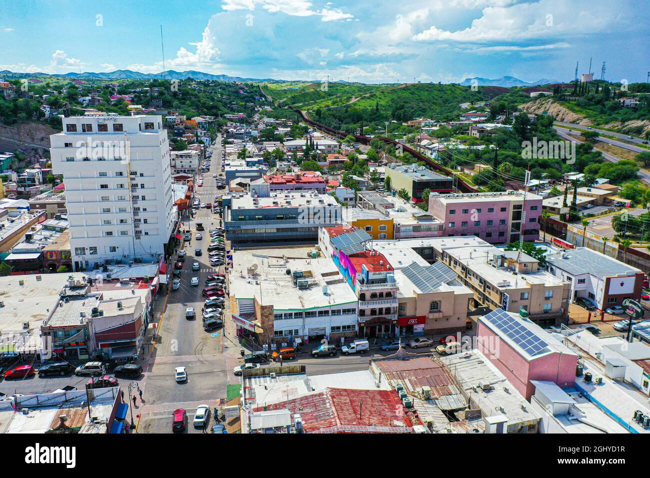 Hotel Fray Marcos de Niza Hotel in Nogales, Sonora Mexico. Next to the ...