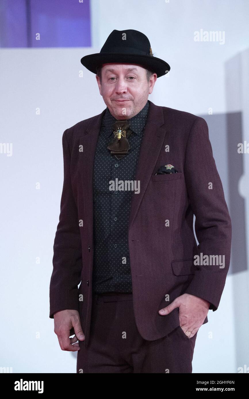 Venice, Italy, September 07, 2021.Director Potsy Ponciroli attending ...