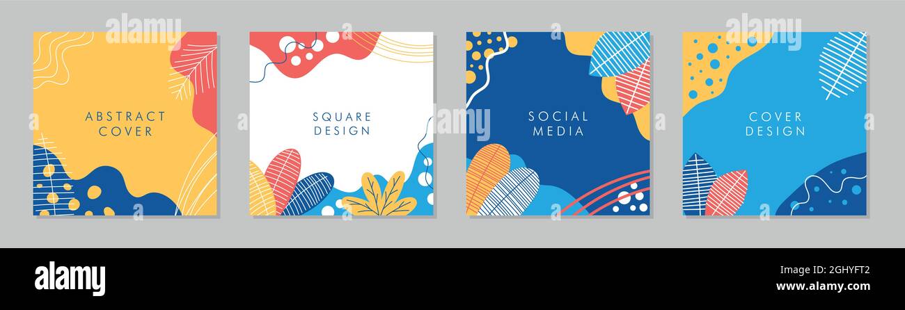 Sale square banner template for social media posts, mobile apps ...