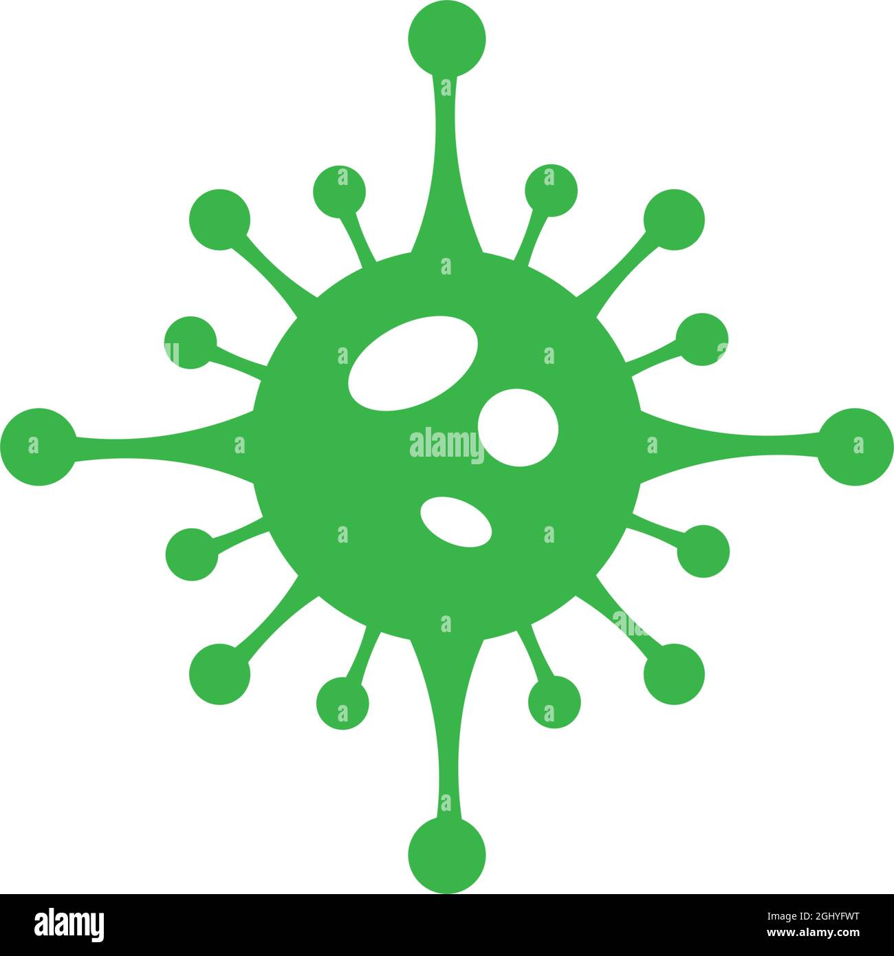 Bacterial Probiotic icon vector flat design template Stock Vector Image ...