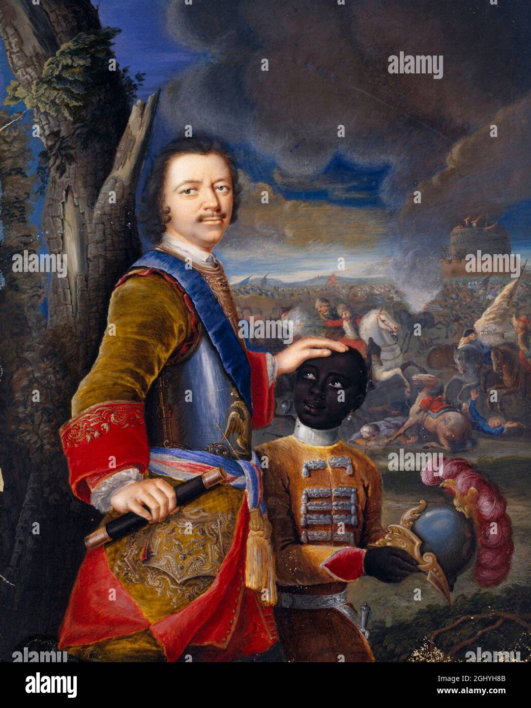Peter the Great, who was Tsar of Russia from 1682 to 1725 Stock Photo ...