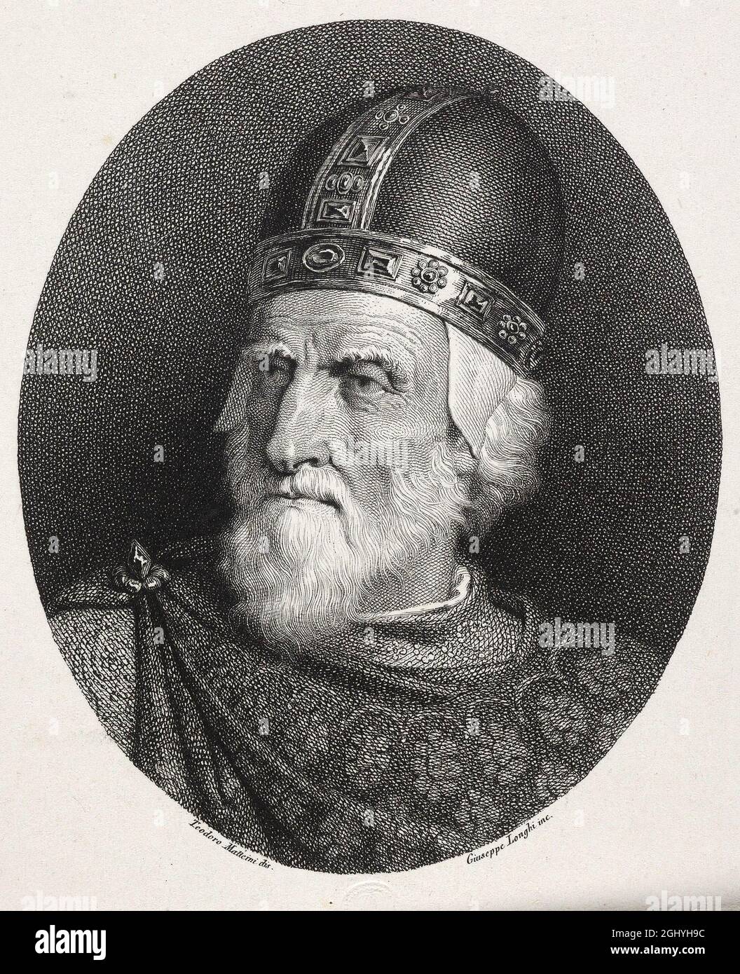 Charlemagne portrait hi-res stock photography and images - Alamy