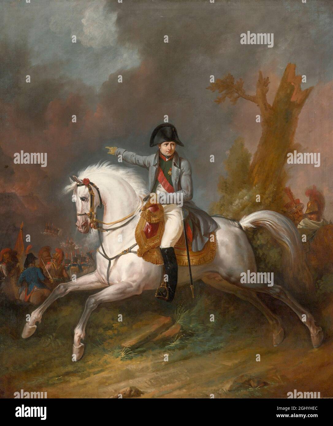 Napoleon on horseback hi-res stock photography and images - Alamy