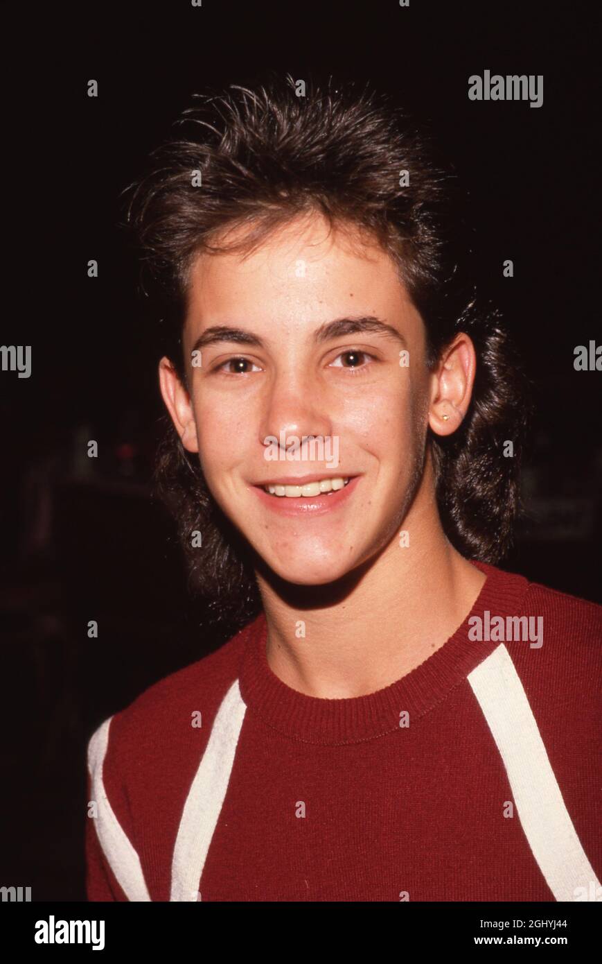 Jeremy Licht 1990 Credit: Ralph Dominguez/MediaPunch Stock Photo - Alamy