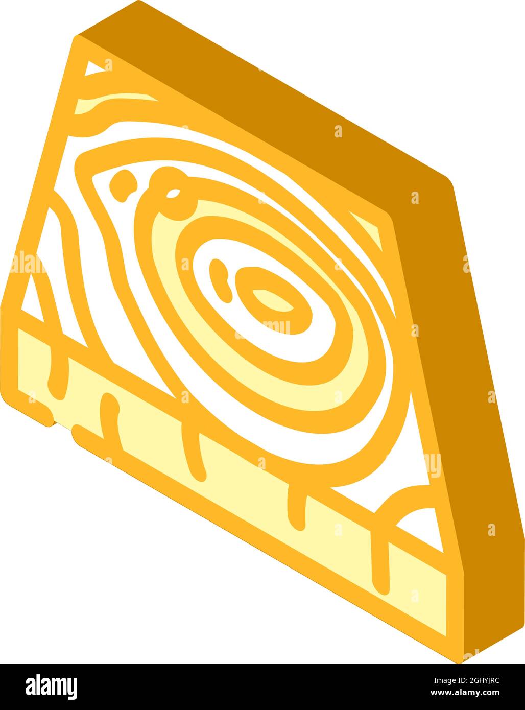 wooden floor isometric icon vector illustration Stock Vector Image ...