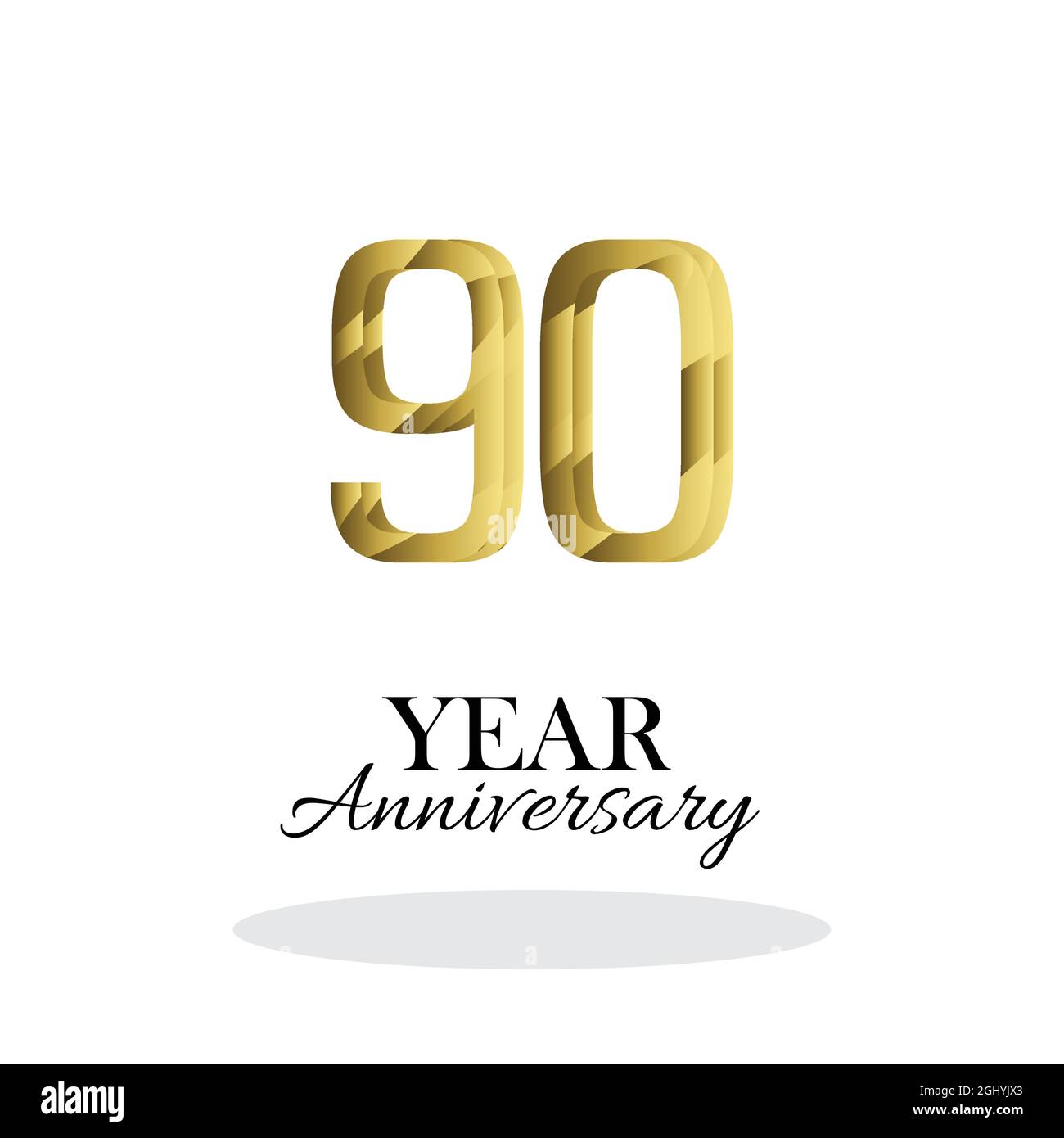 90th birthday decoration Cut Out Stock Images & Pictures - Alamy