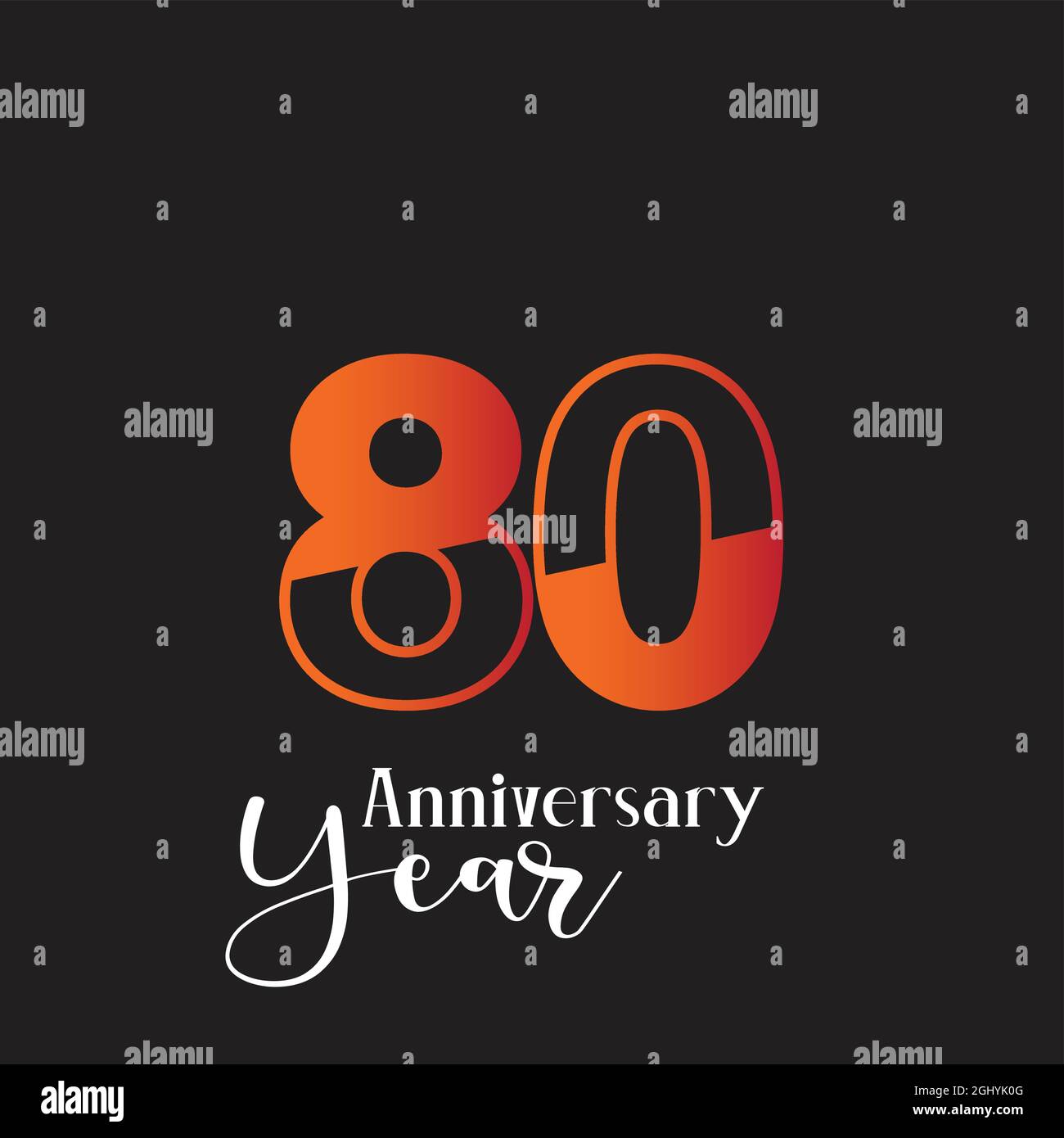 80 logo Stock Vector Images - Alamy