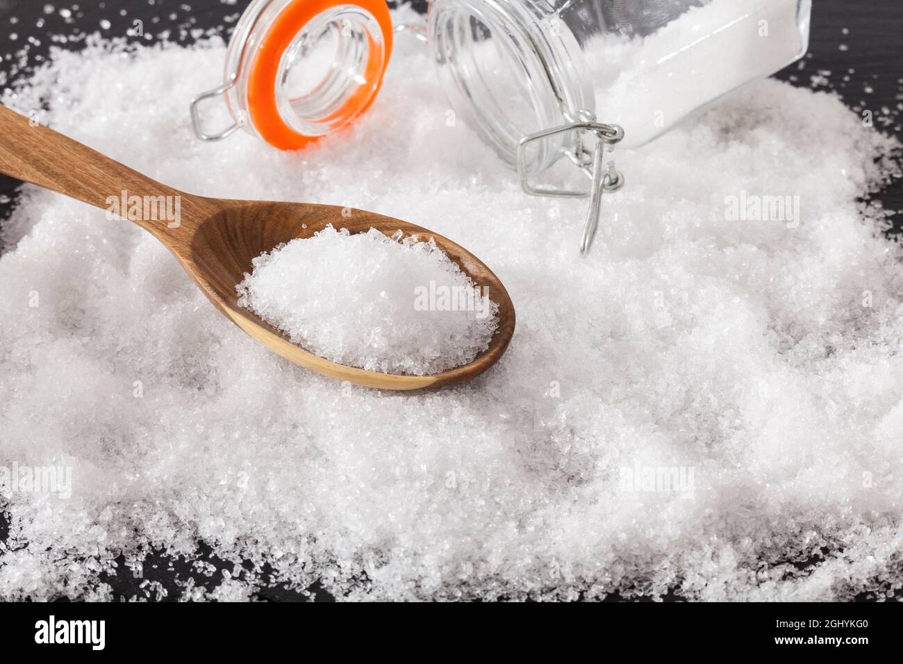 Magnesium Chloride - Ionic Mineral Compound Necessary For Health Stock ...