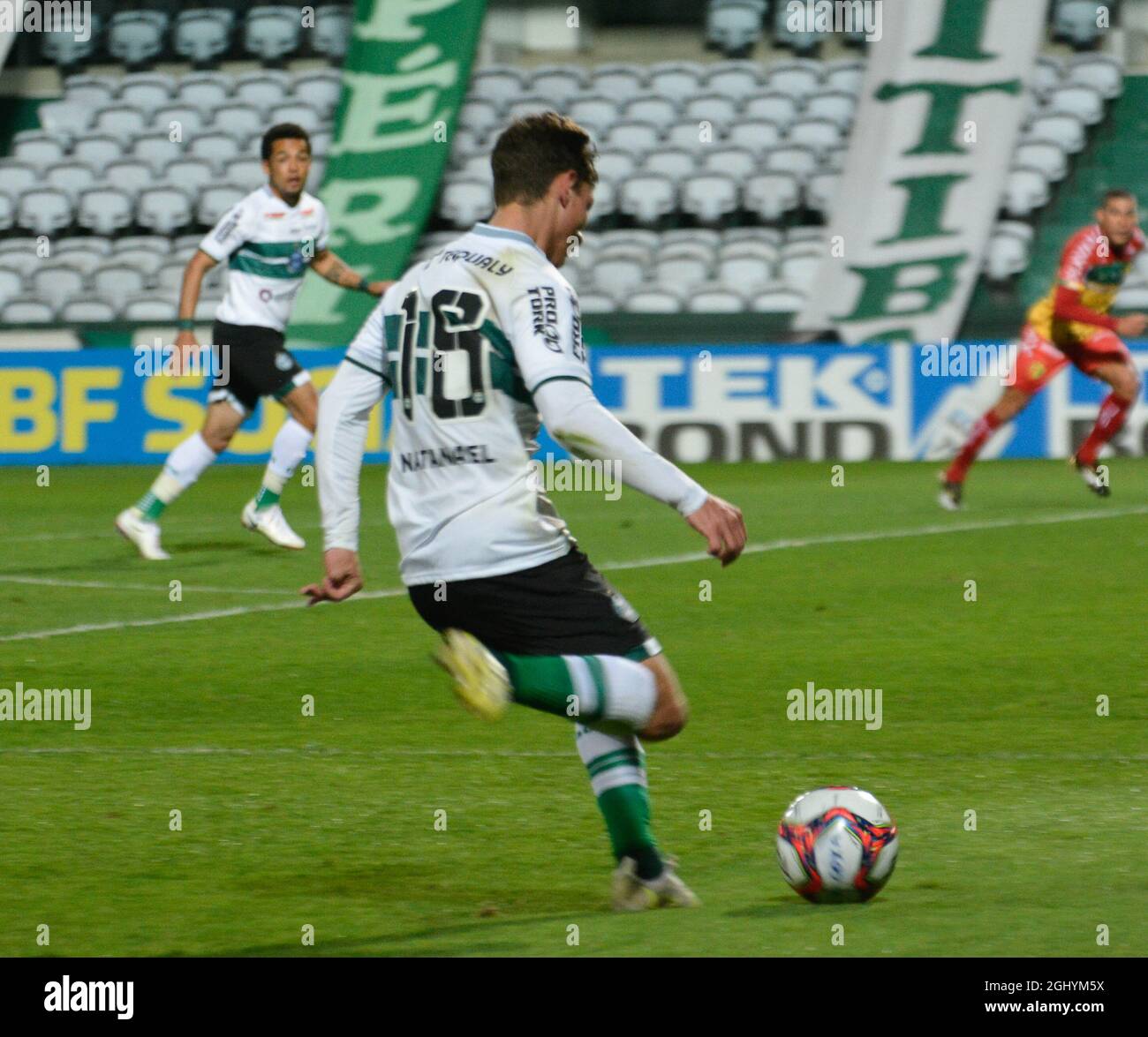 Curitiba, Brazil. 07th Sep, 2021. Nathaniel during Coritiba x Brusque ...