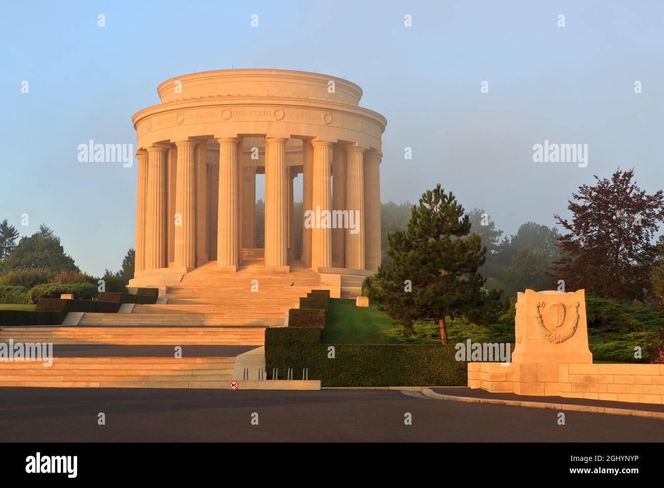 The Montsec American Monument commemorating the American forces who ...
