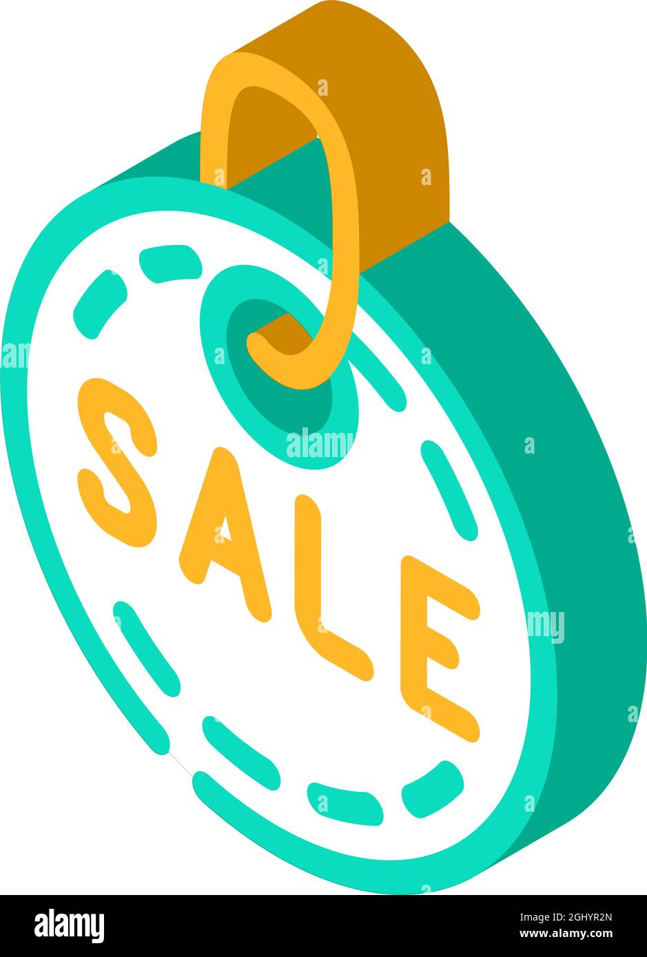 trinket sale isometric icon vector illustration Stock Vector Image ...