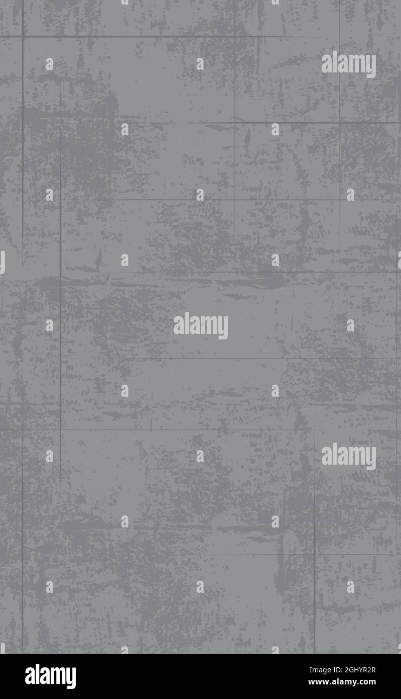 Dark gray realistic old scratched wall - Vector illustration Stock ...