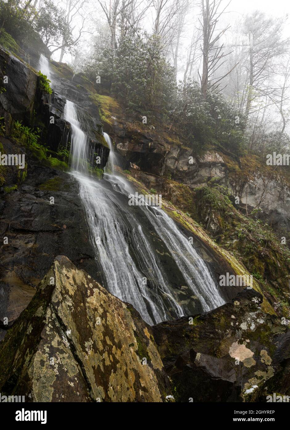 Hen wallow waterfall hi-res stock photography and images - Alamy