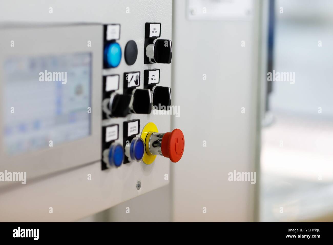 Control switches industrial machine hi-res stock photography and images ...