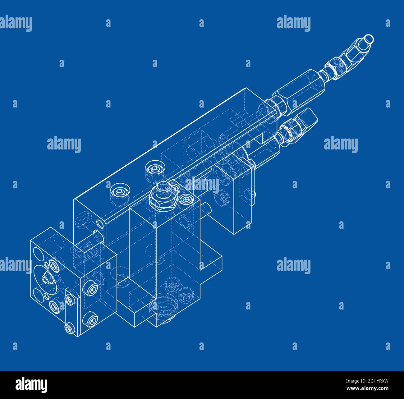 Abstract industry object concept. Vector Stock Vector Image & Art - Alamy