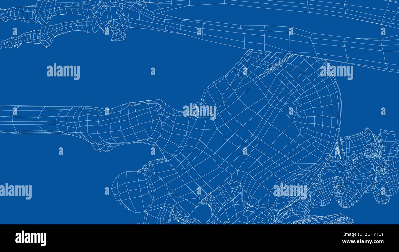 Human skeleton. Vector Stock Vector Image & Art - Alamy