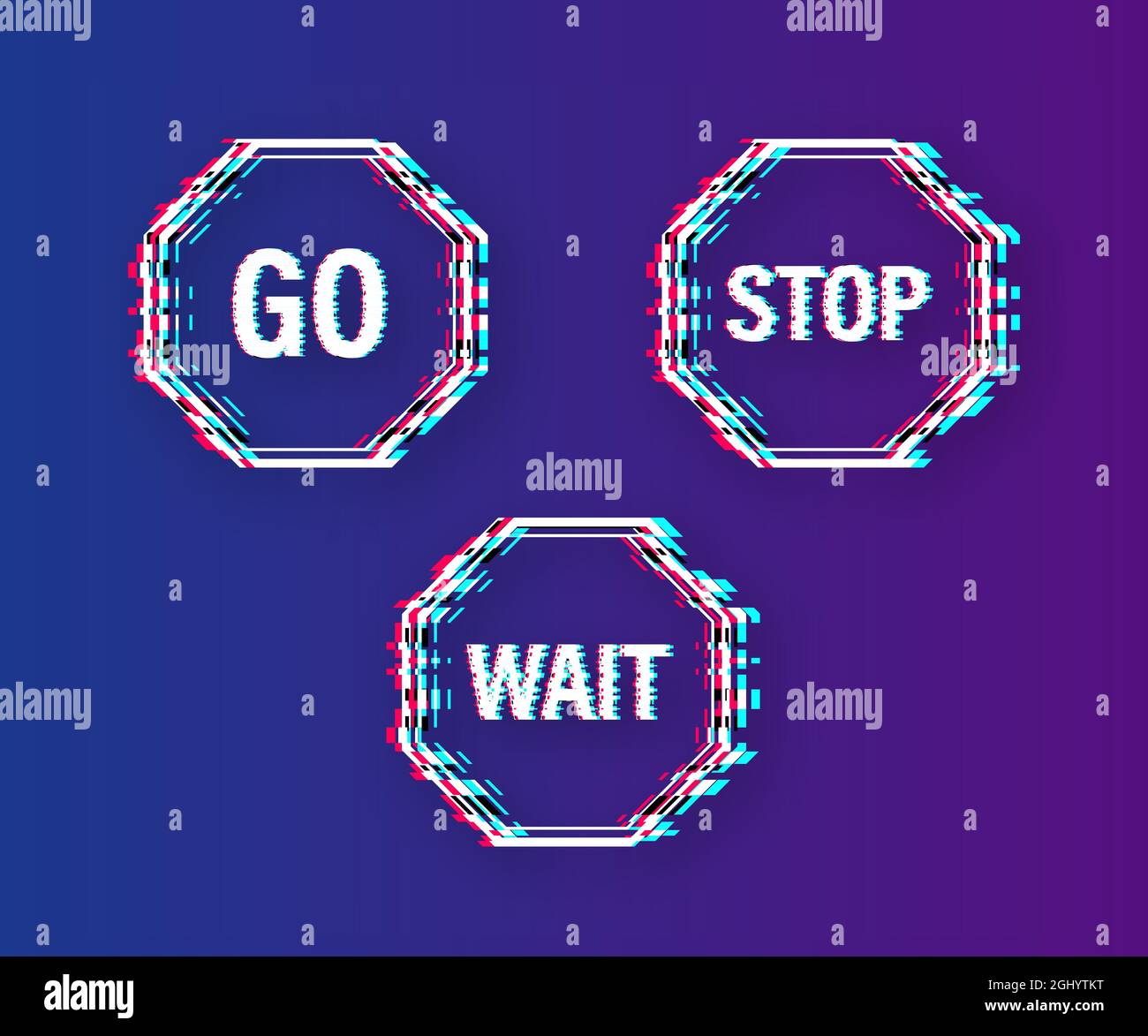 Stop And Wait Clipart