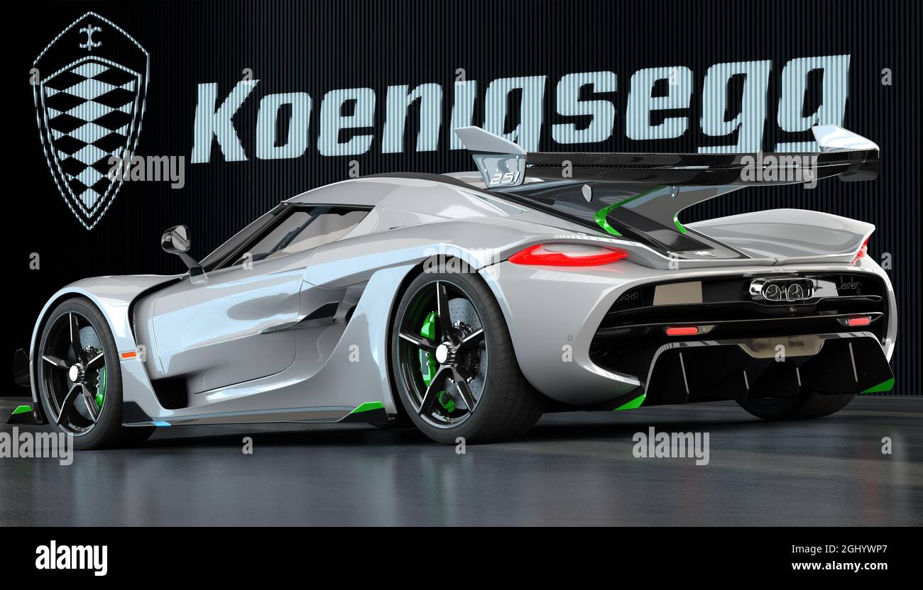 The Koenigsegg Jesko is a limited production mid-engine sports car ...