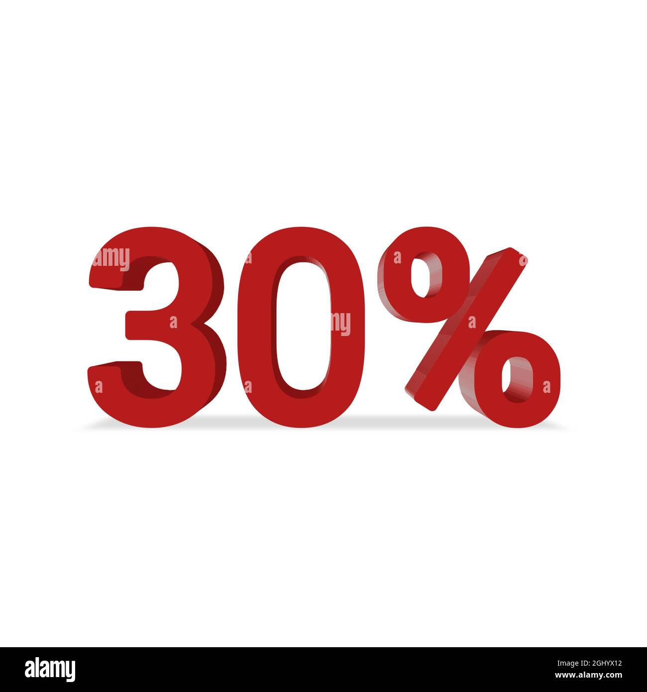 3d percentage symbol over Cut Out Stock Images & Pictures - Alamy