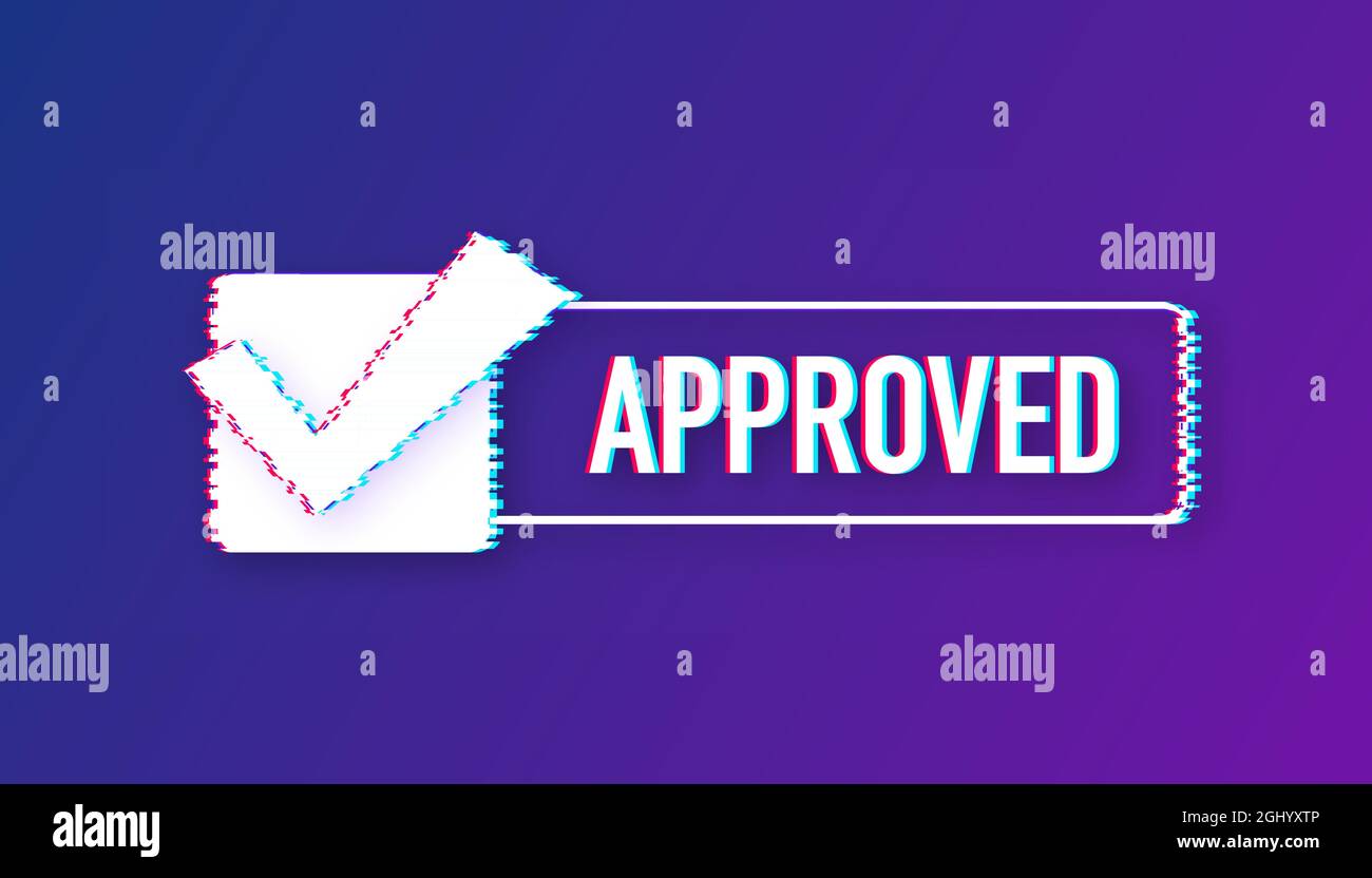 Approved medal round stamp hi-res stock photography and images - Alamy