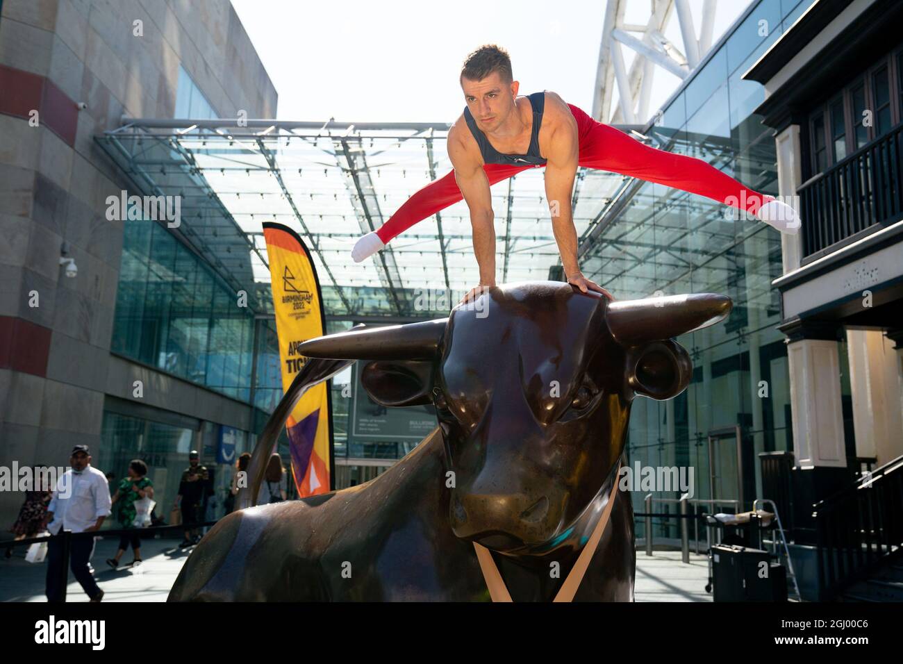 Olympic gold medal winning gymnast Max Whitlock launches the Birmingham ...