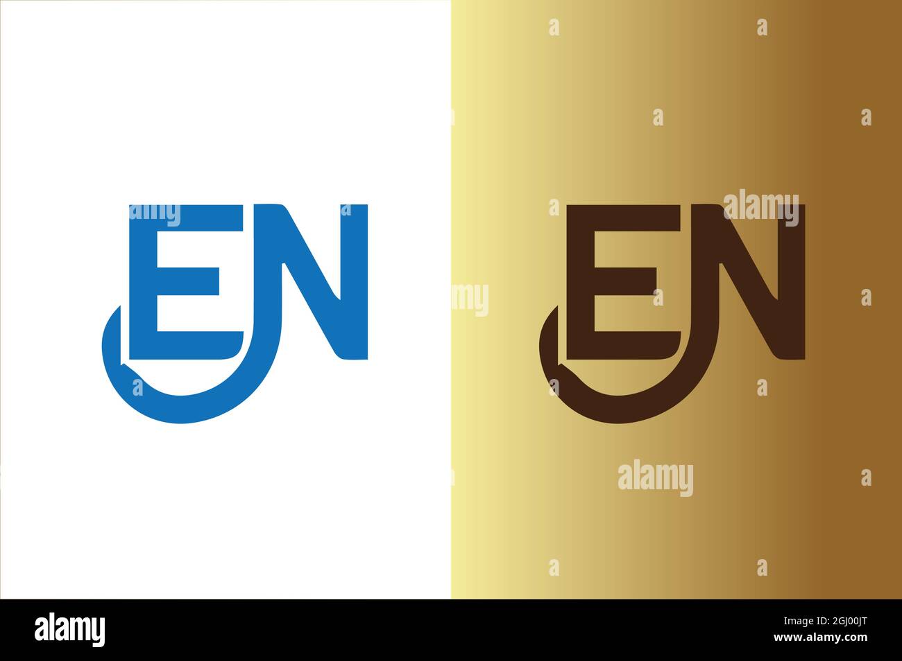 BUSSINES INITAIL LOGO BRAND NAME ICON Stock Vector Image & Art - Alamy