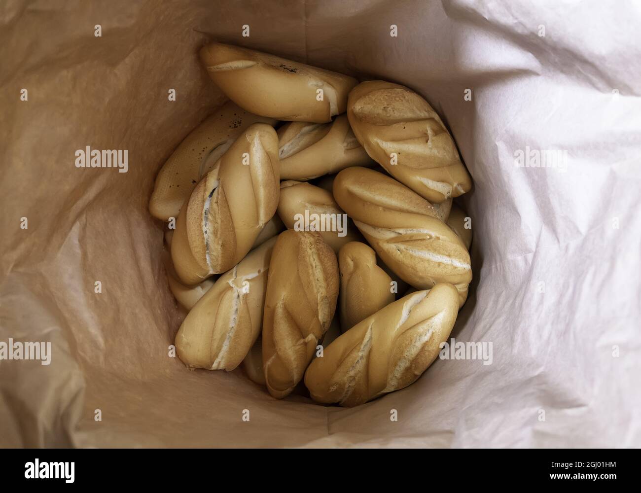 Detail of bread made in an artisanal way, daily basic food Stock Photo ...