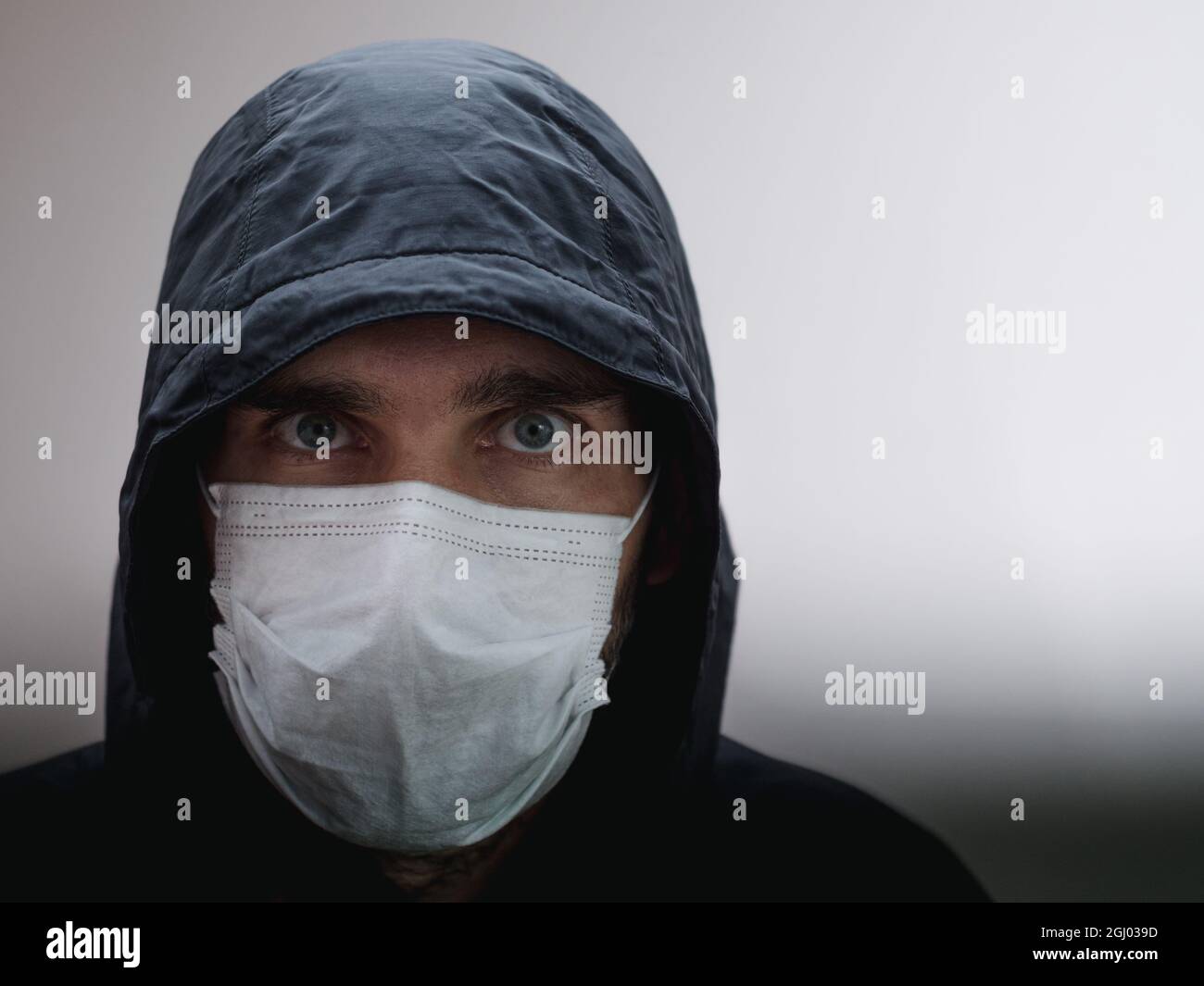A mask over his eyes hi-res stock photography and images - Alamy