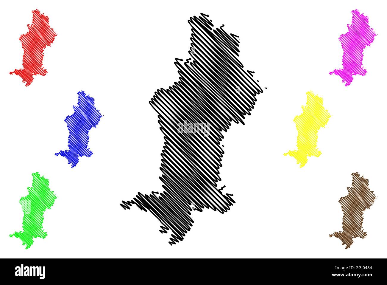 Swabia (Federal Republic of Germany, Administrative division, Region ...