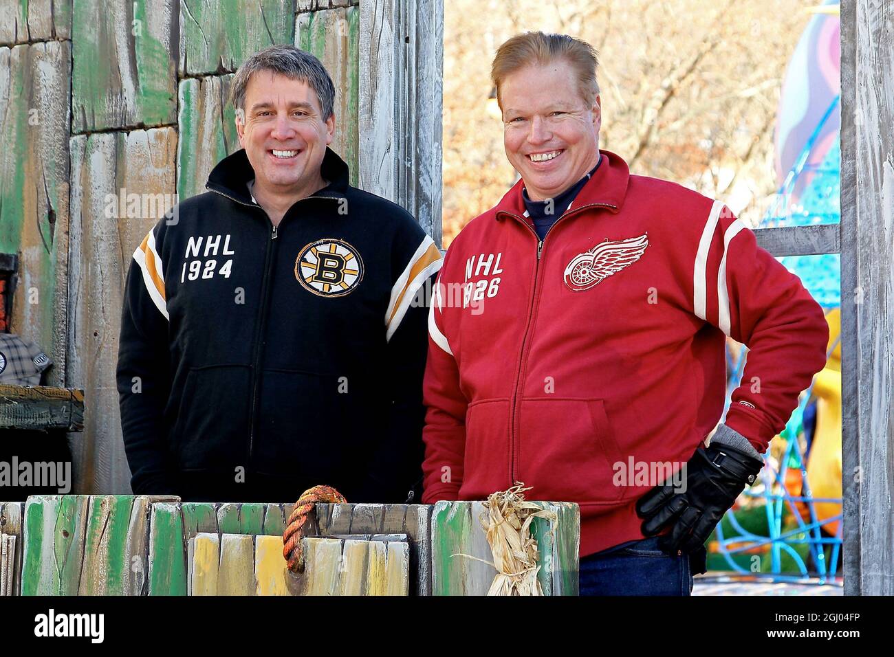 New York, NY, USA. 24 November, 2011. Cam Neely, Larry Murphy at NHL ...