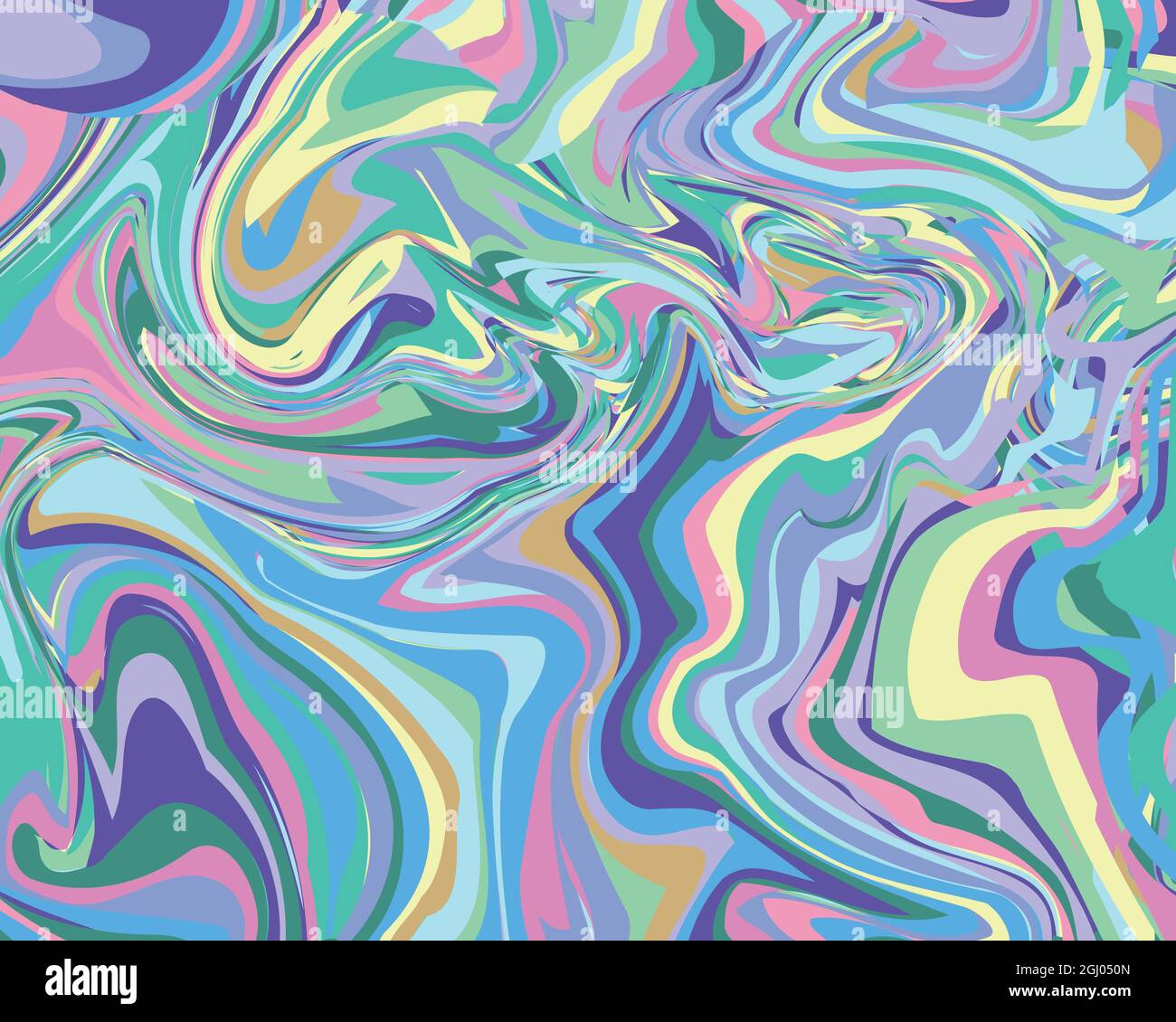 Seamless abstract marble pattern. Hand drawn vector background. Trendy ...