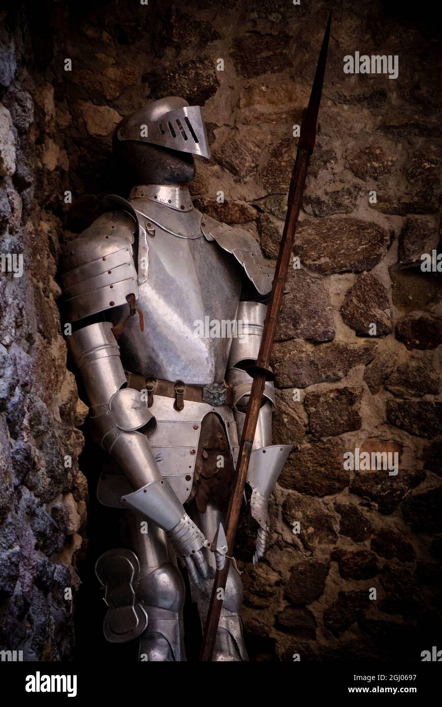 reproduction of medieval military armor Stock Photo - Alamy