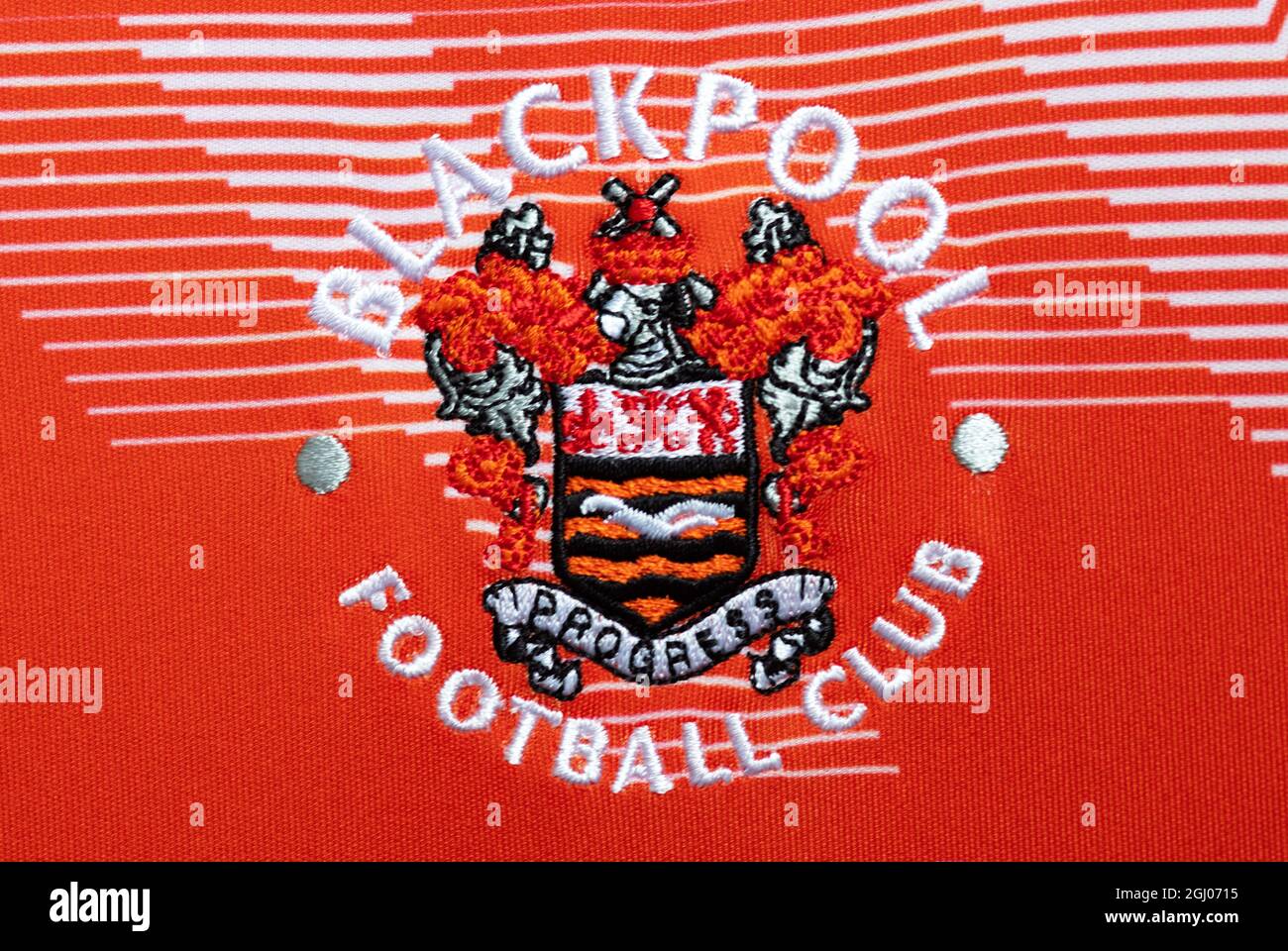 Blackpool fc logo hi-res stock photography and images - Alamy