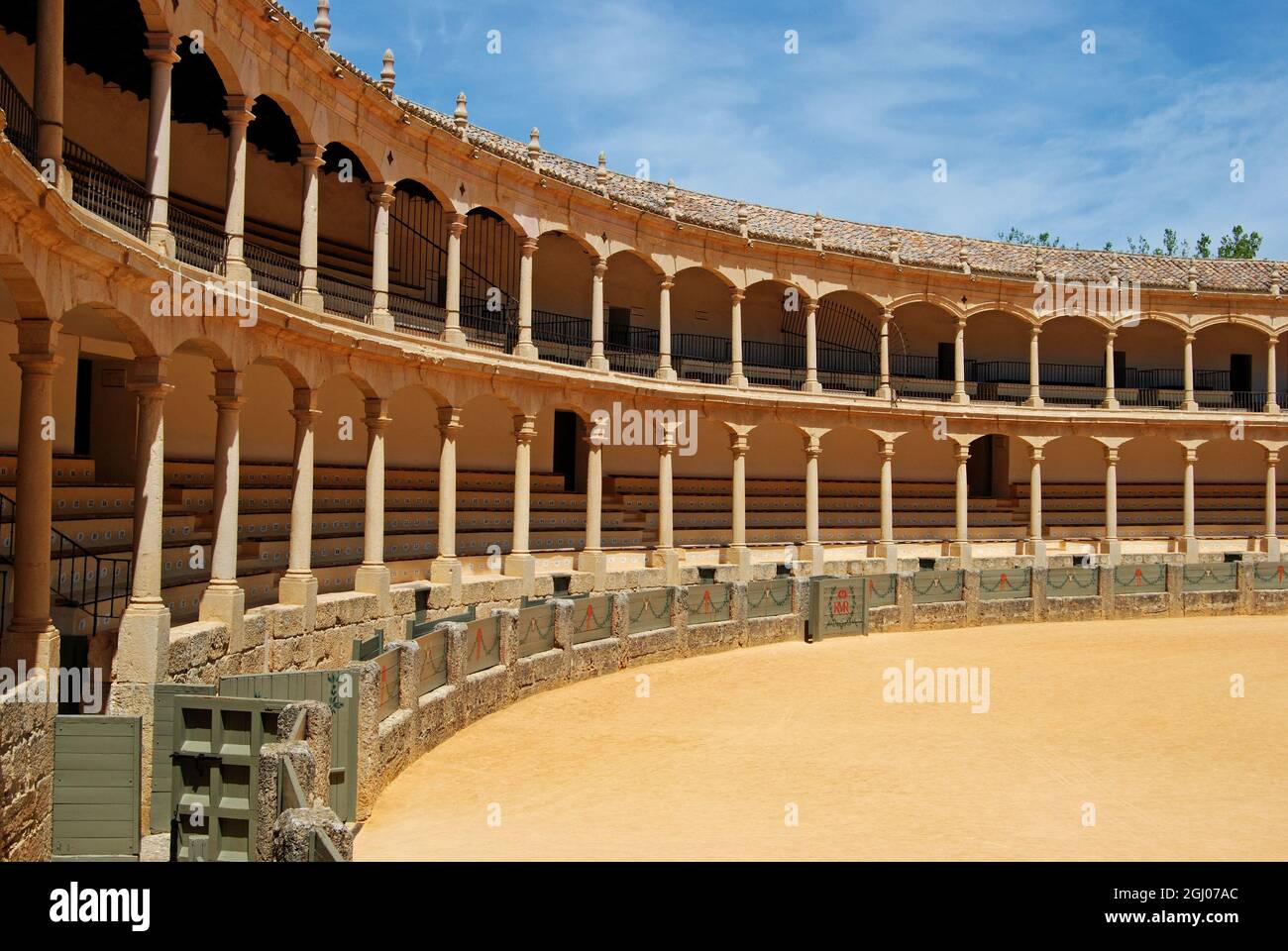 Inside bullring in malaga spain hi-res stock photography and images - Alamy