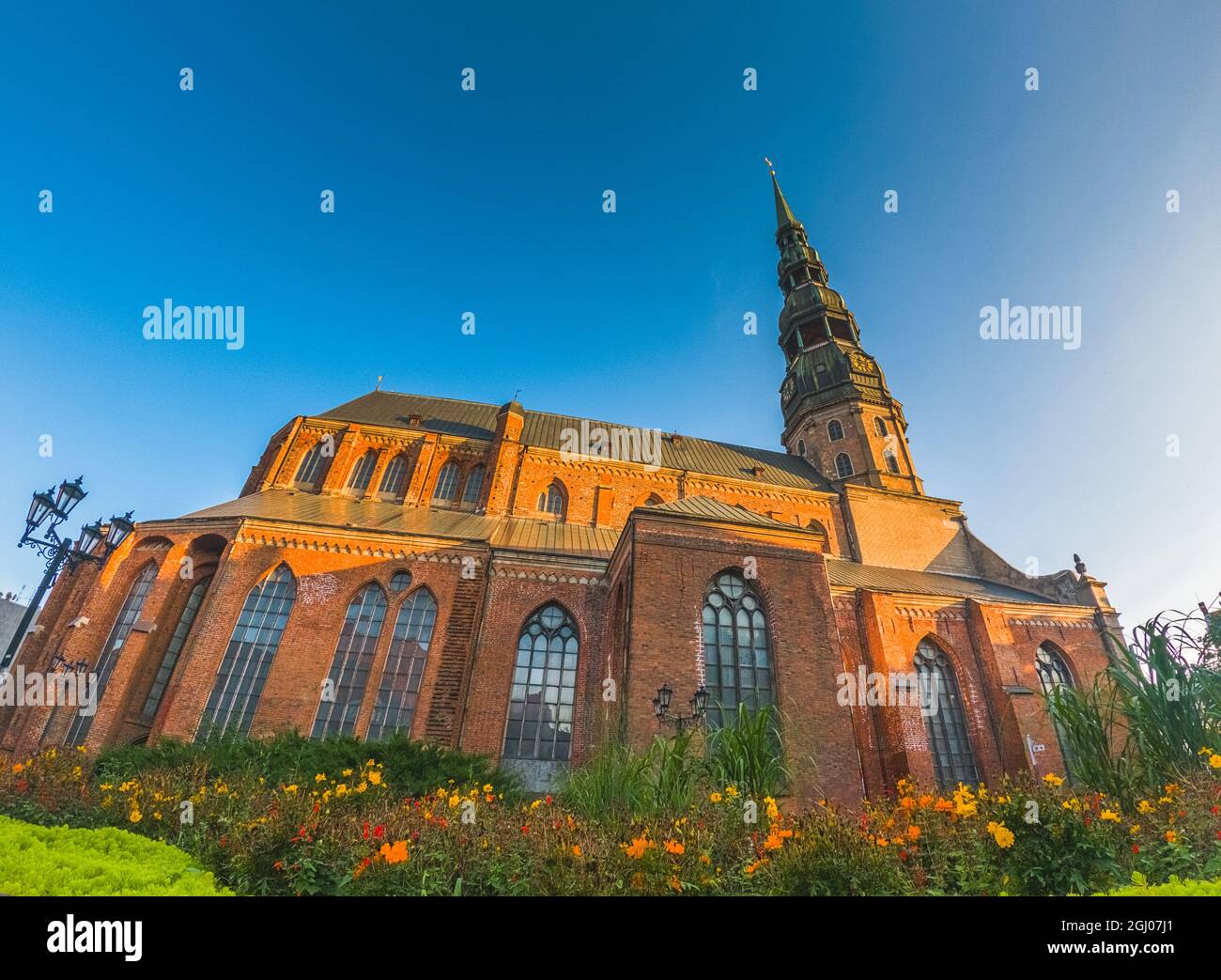 Riga St. Peter's Church - the tallest peak in Riga, is one the oldest ...
