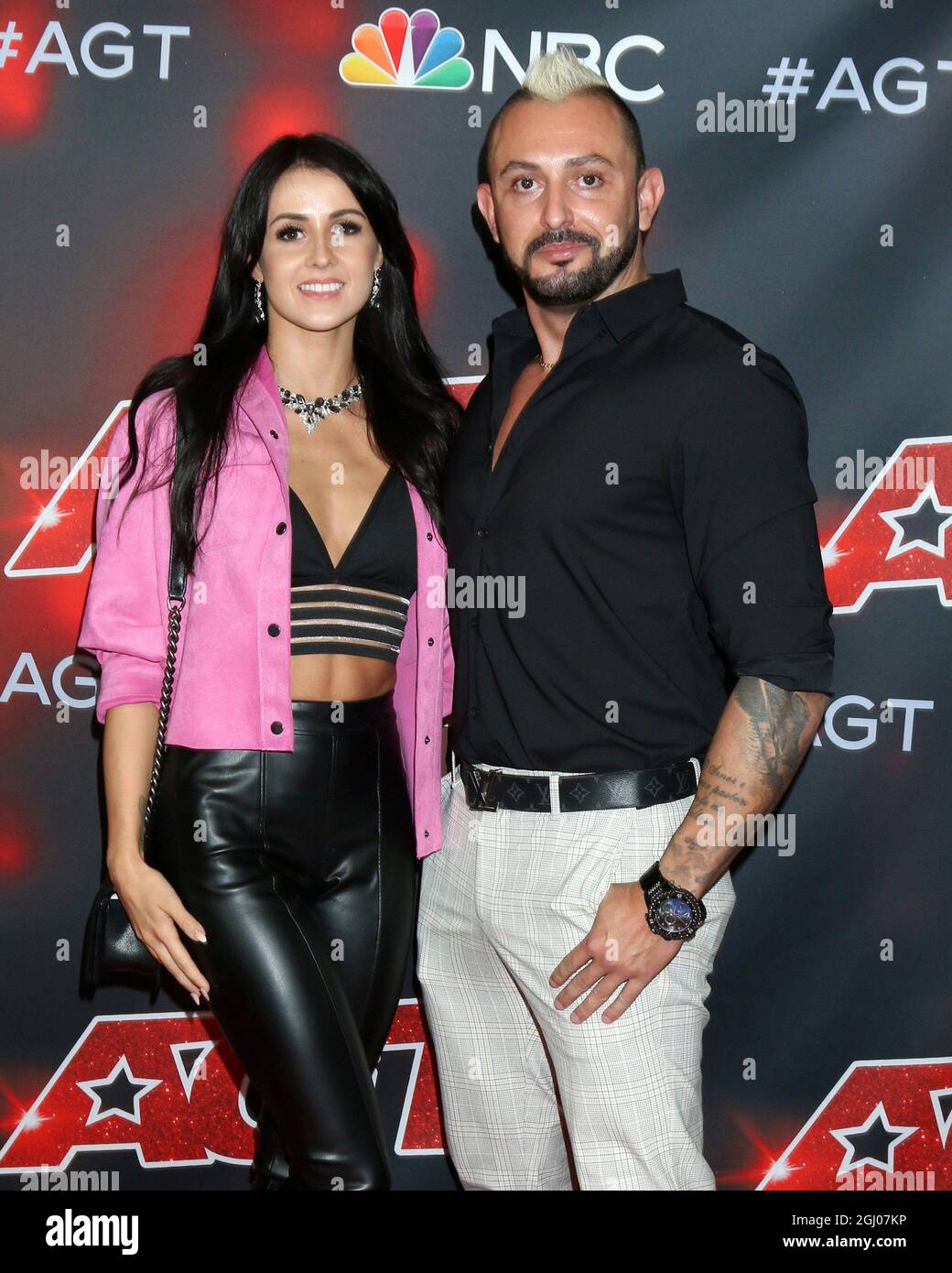 Anna Silva, Alfredo Silva, Deadly Games at arrivals for AMERICA'S GOT ...