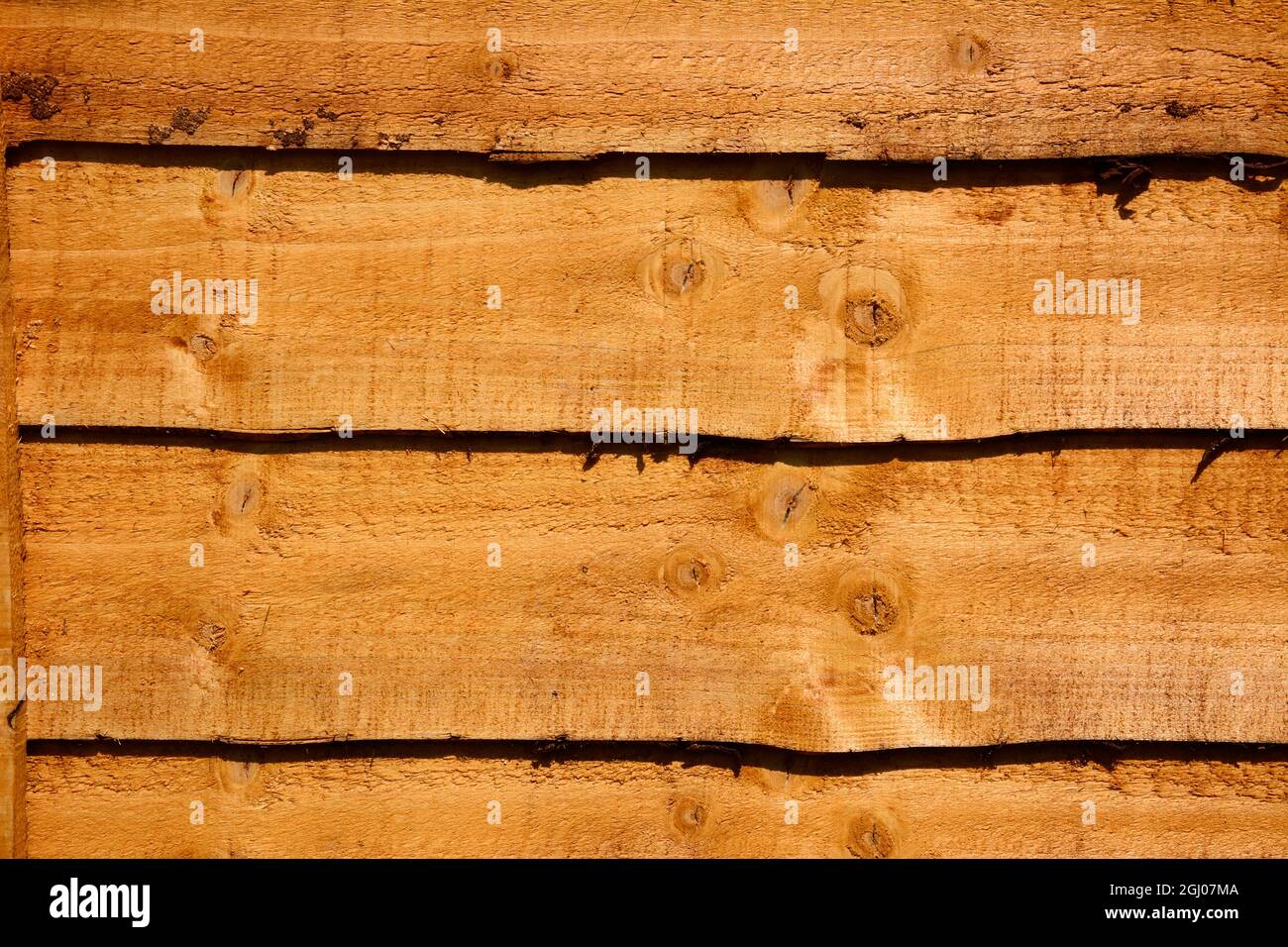Horizontal fence panel background Stock Photo - Alamy