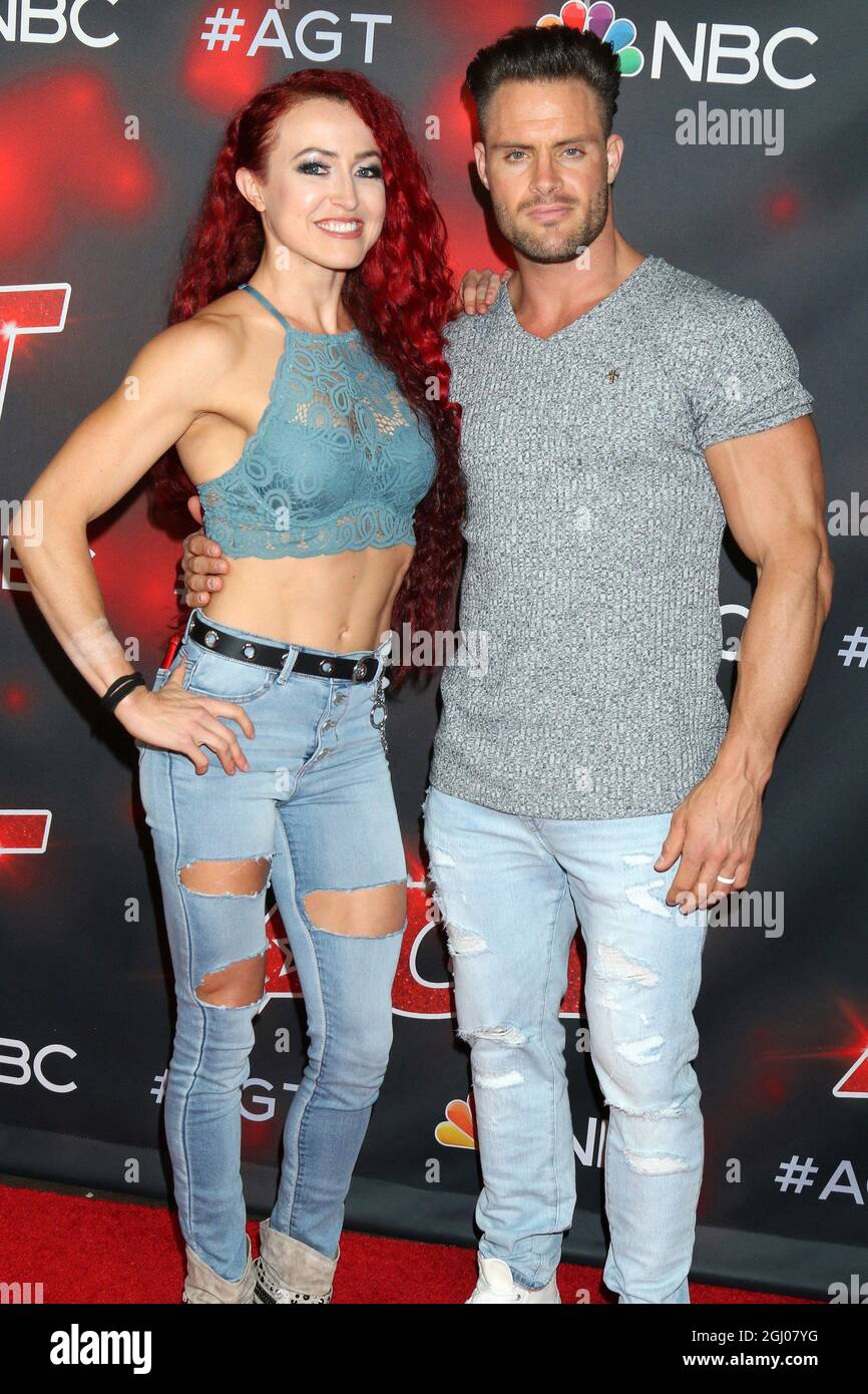 Los Angeles, CA. 7th Sep, 2021. Mary Wolfe-Nielse, Tyce Nielsen, Duo ...