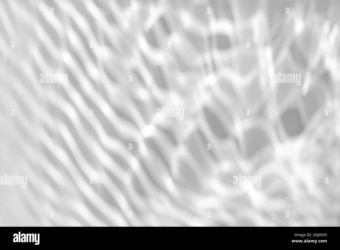 blurred shadow and light caustic effect on a white wall Stock Photo - Alamy