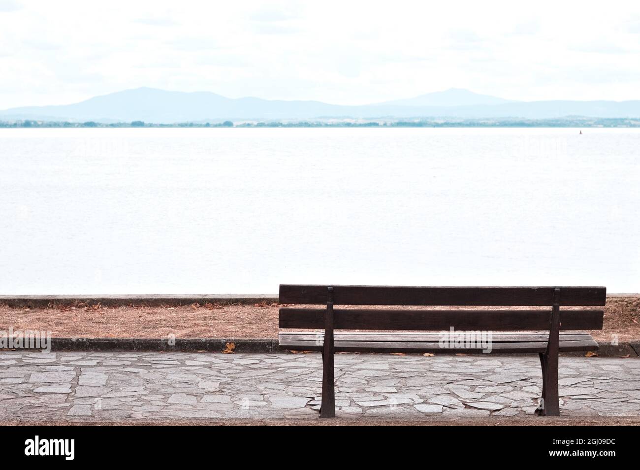 Empty Bench Facing The Sea High Resolution Stock Photography and Images ...