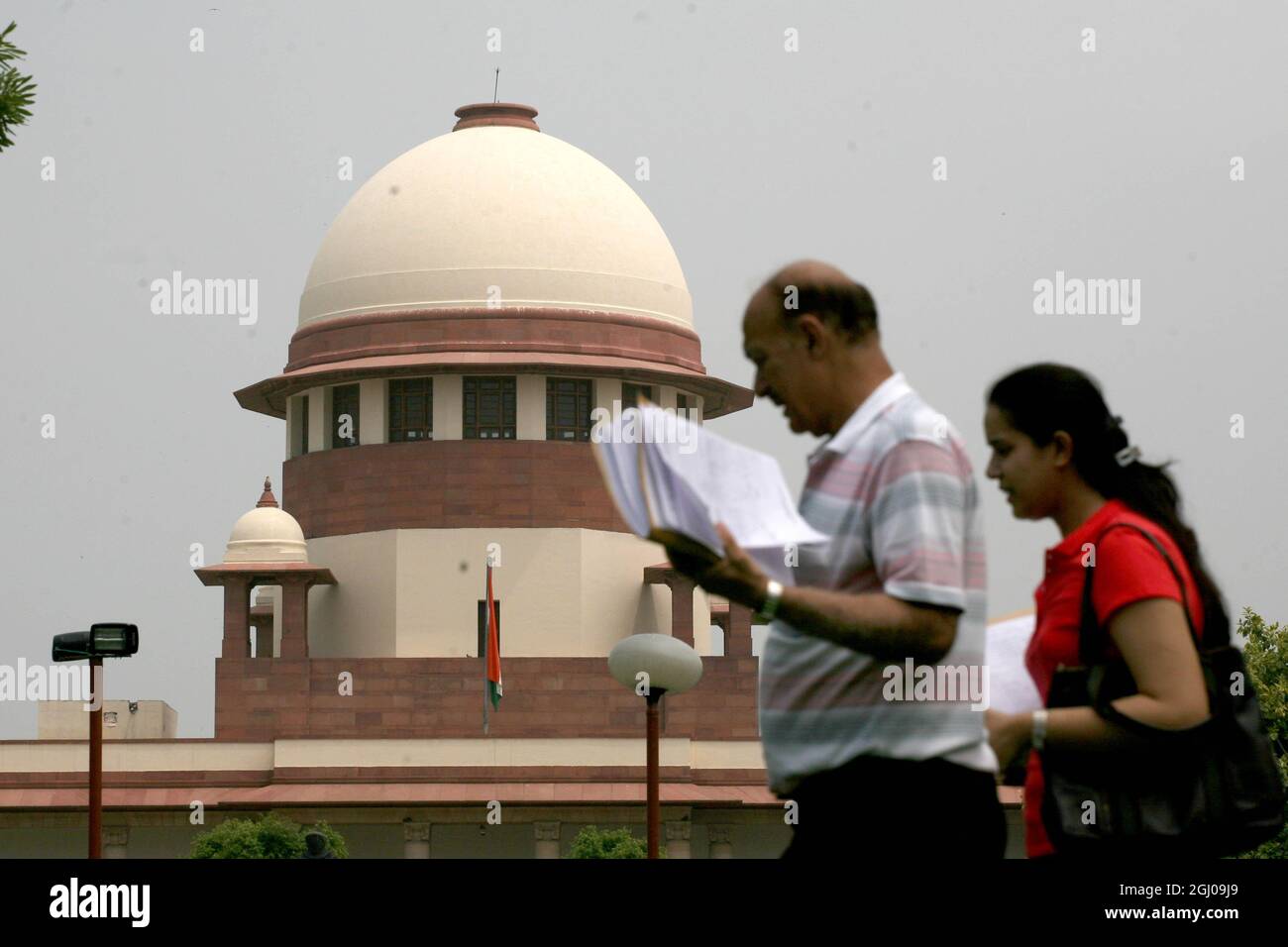 A general view of main building of the Indian Supreme court In New ...