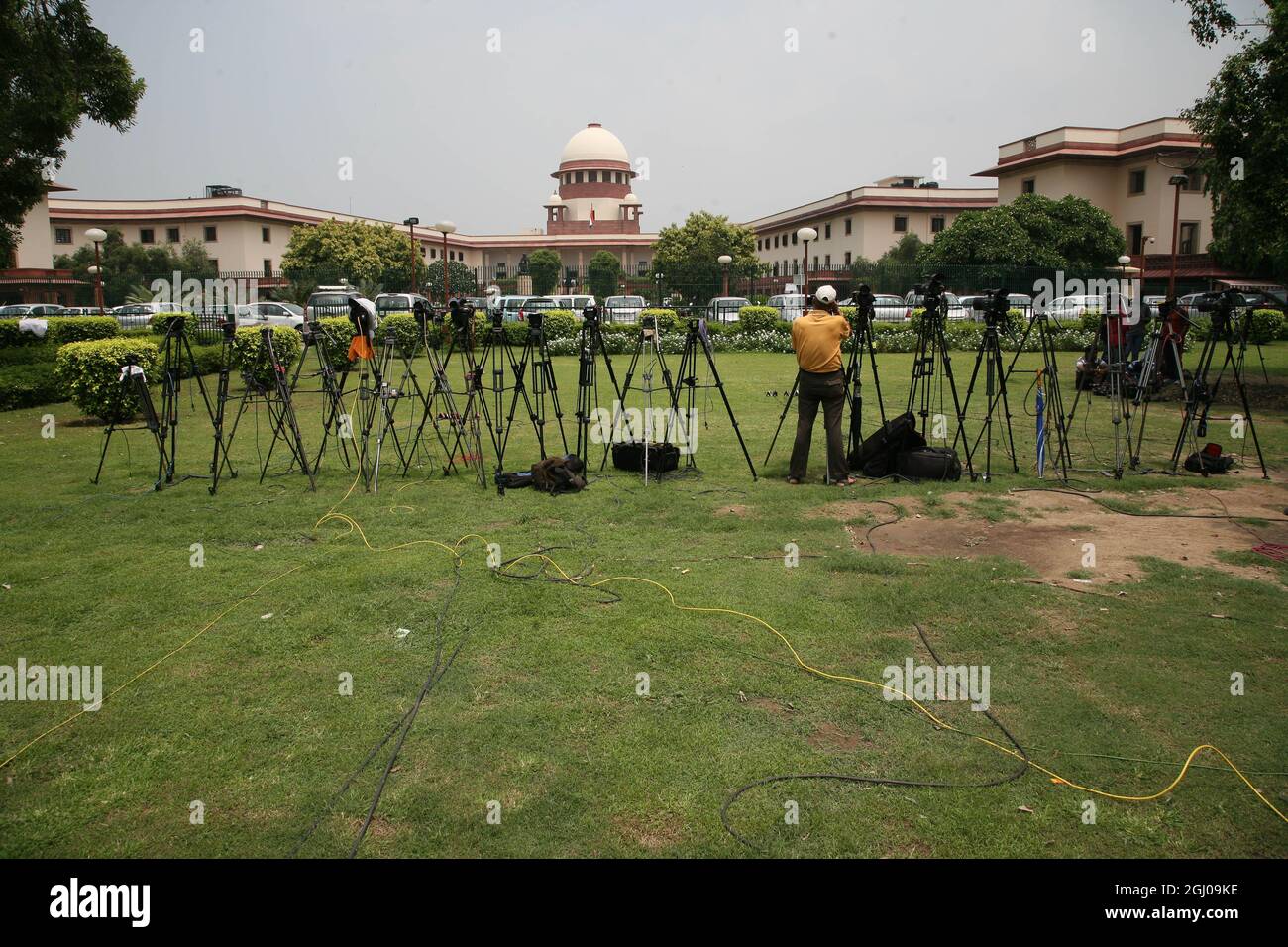 A general view of main building of the Indian Supreme court In New ...